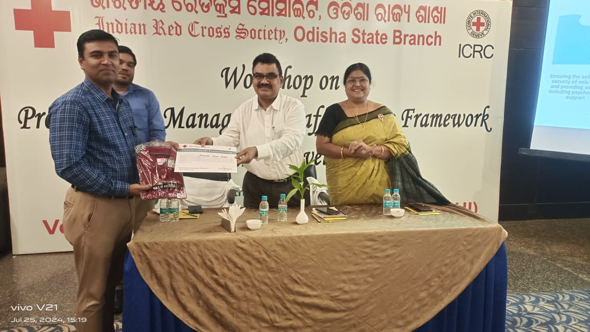 Indian RedCross Society Bhubaneswar