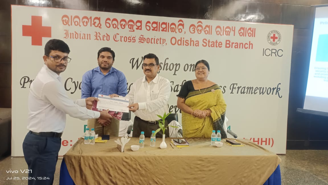 Indian RedCross Society Bhubaneswar